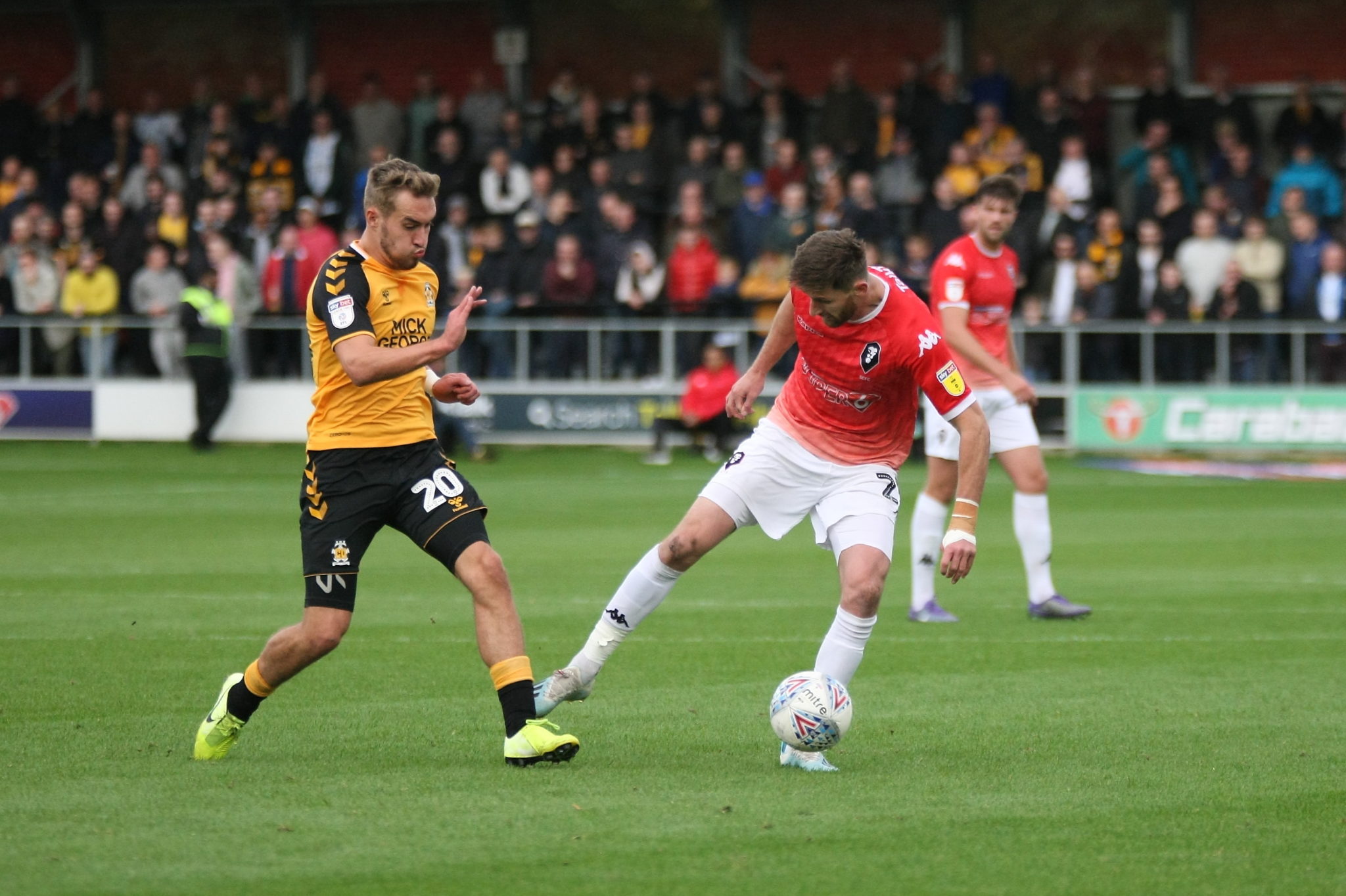 Preston are eyeing Cambridge United striker Sam Smith after scouting trip