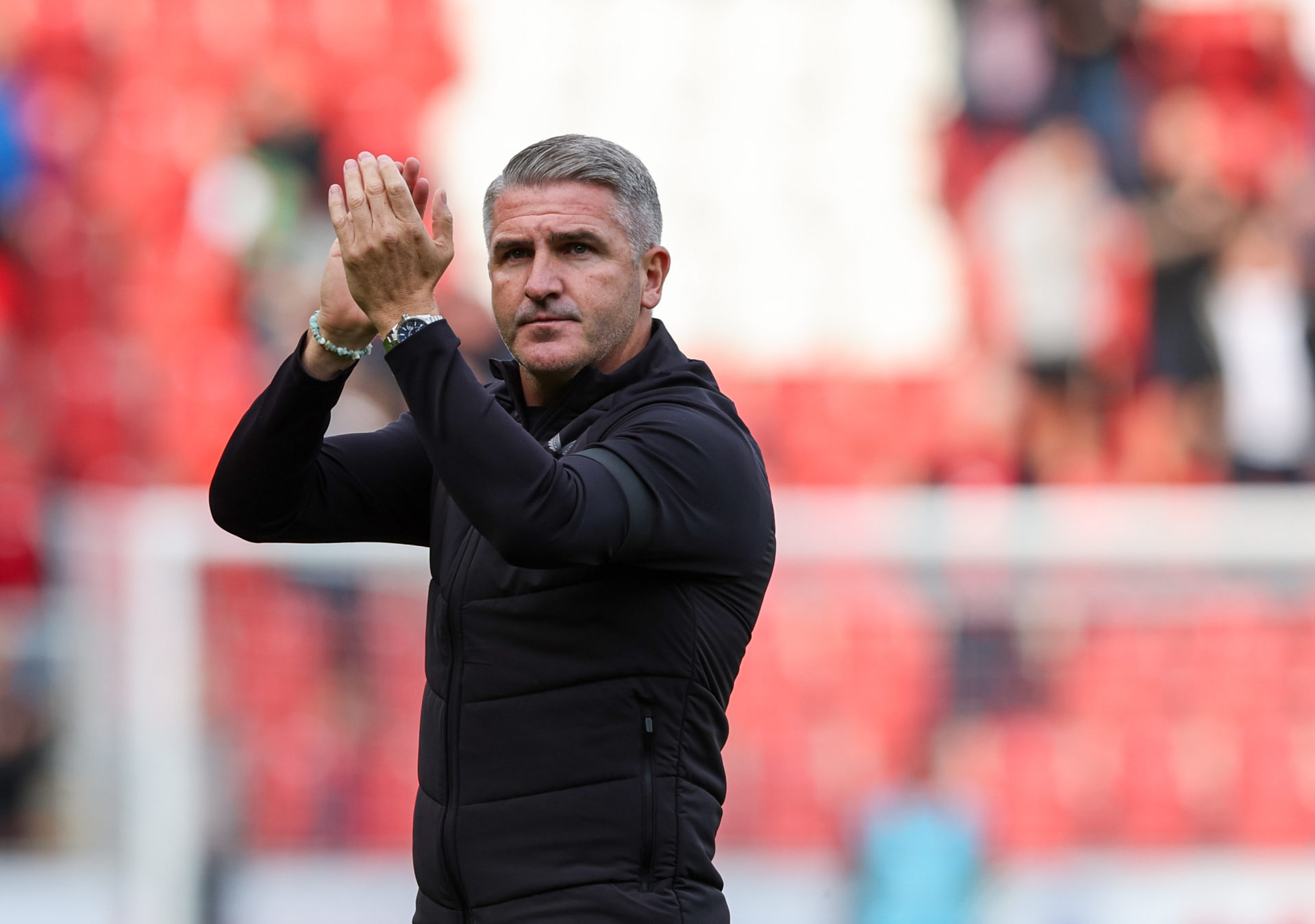 Ryan Lowe talks up Layton Stewart after making PNE debut